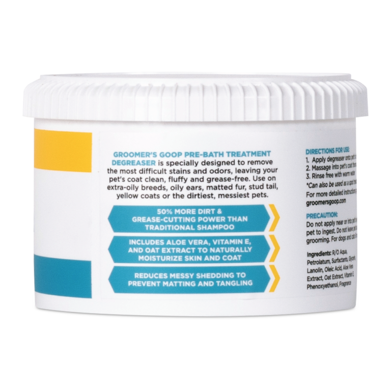 Pre-Bath Treatment Degreasers 14oz, 28oz, 4.5lb – Groomer's Goop