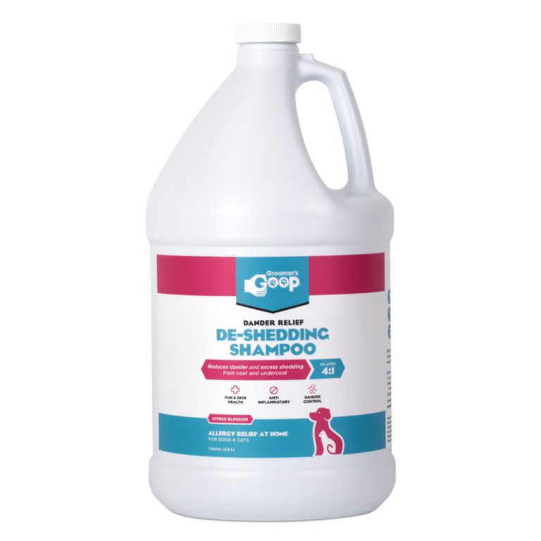 Dander Relief De-Shedding Shampoo 1 Gallon – Groomer's Goop